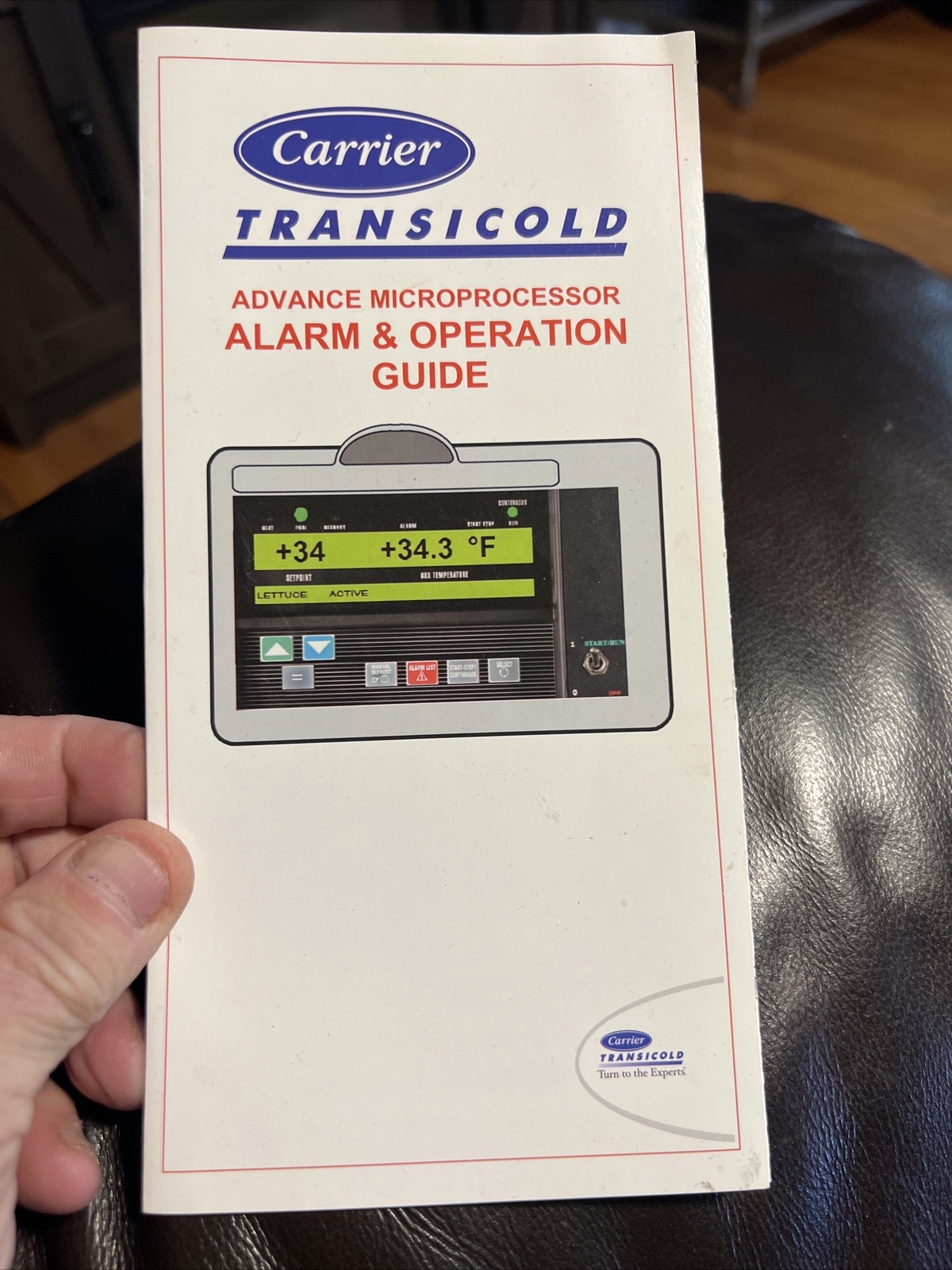 Carrier Transicold Advance Microprocessor manual Trailer Unit Ultra ...