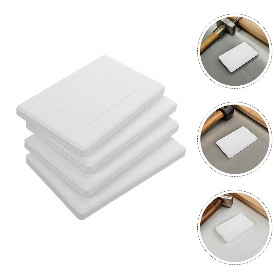 6pcs Blank Outlet Plate: Plastic Electrical Box Cover 118/120 Junction ...