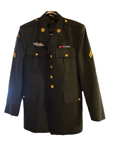 Men's US Army Uniform 7th Infantry Division 2001 Missile COMM Combat ...