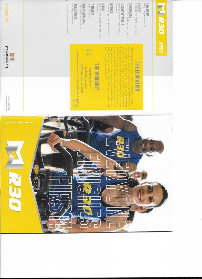 Mossa R30 April 2019 (Complete with DVD, CD, Case and Notes) | eBay