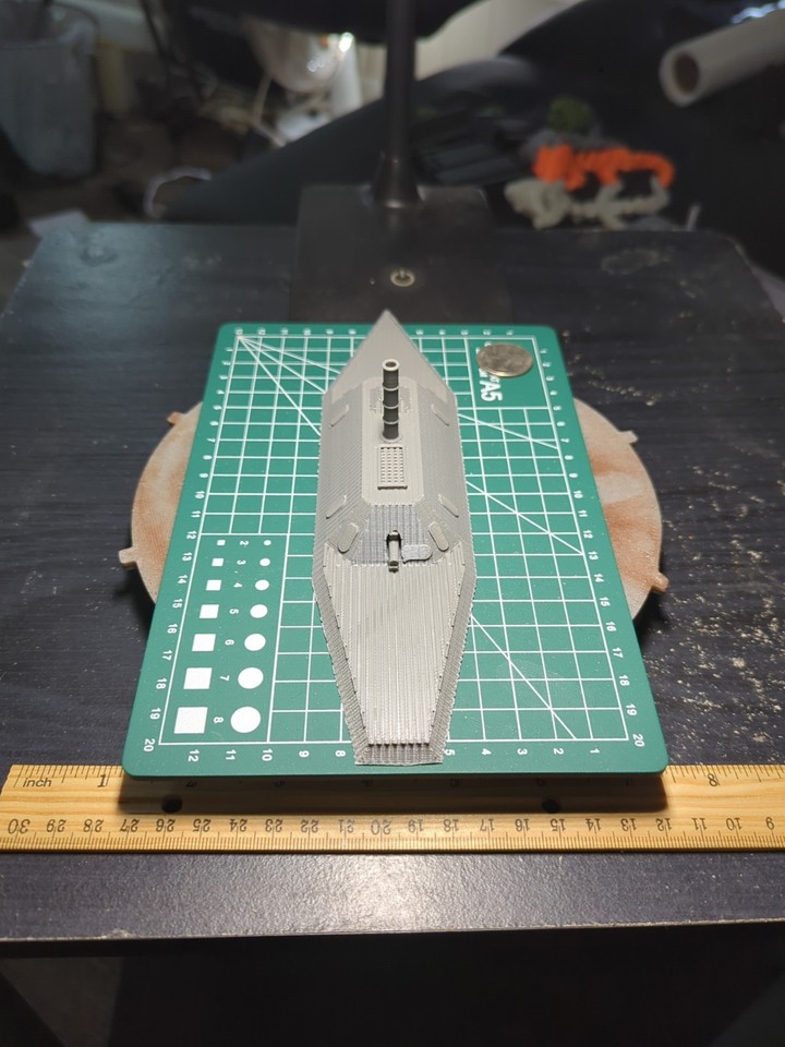 3D Printed 1/144 Scale Civil War Ironclad CSS Neuse 2 Unpainted | eBay