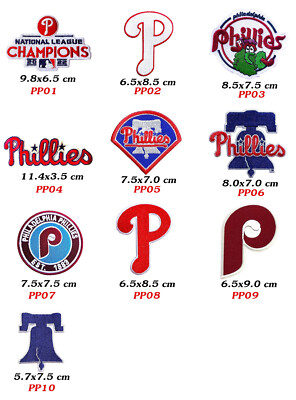Philadelphia Phillies Baseball Embroidered Patch Iron on Or Sewing on ...