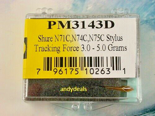 Shure N75C generic stylus (for Shure M75CS cartridge) EVG PM3143D | eBay