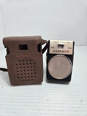 Vintage Summit Transistor Radio, Model FR-601, AM Band, 6 Transistors ...