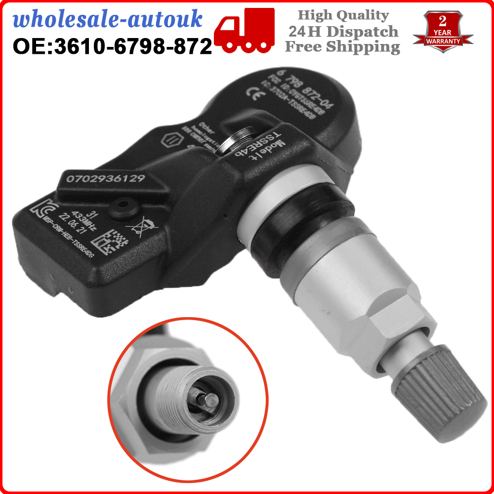 4PCS TPMS Tire Pressure Sensor for BMW F30 328i 335i 640i MINI R57 ...