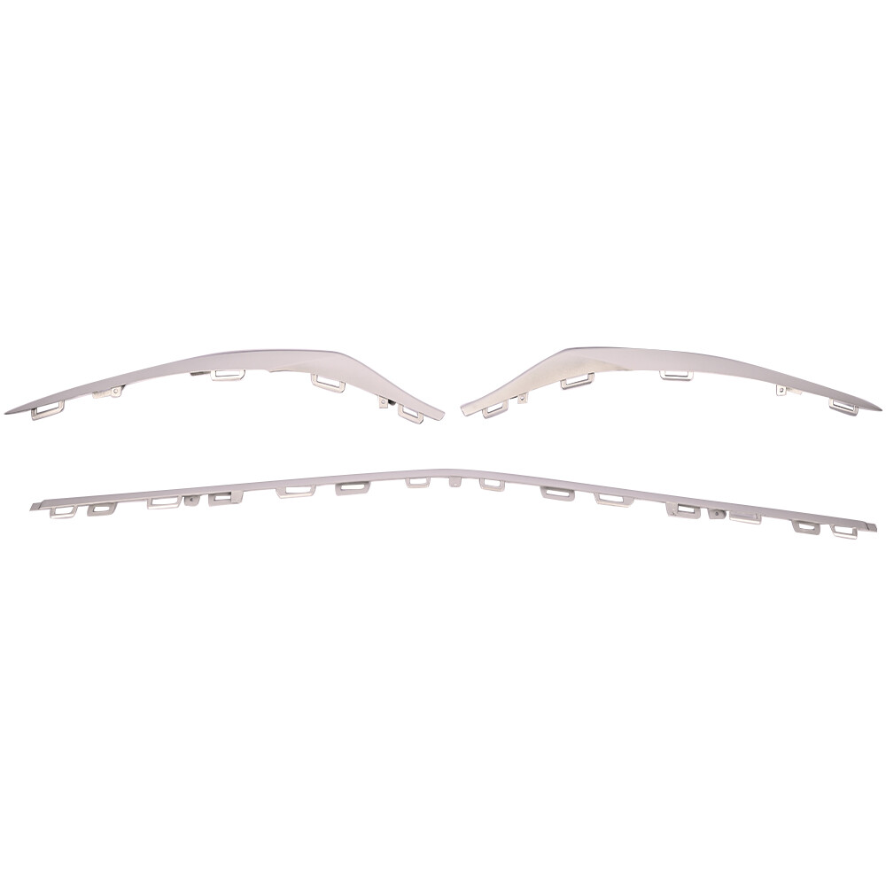 Set of 3 Front Bumper Stripe Molding Trim For 2017-19 CLA 250 ...