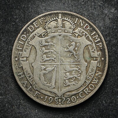 1920 Great Britain Half Crown (bb15531) | eBay