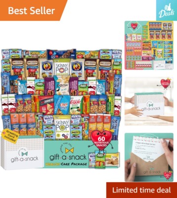 Convenient Snack Box - 60 Count Treats - Convenient Packaging ...