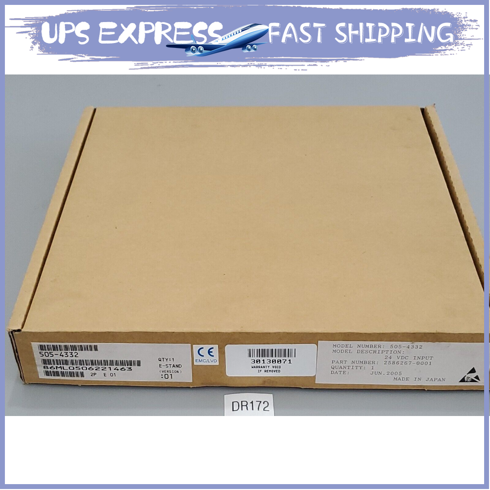 New Siemens 505-4332 Digital Input Module with Box 24VDC GN | eBay