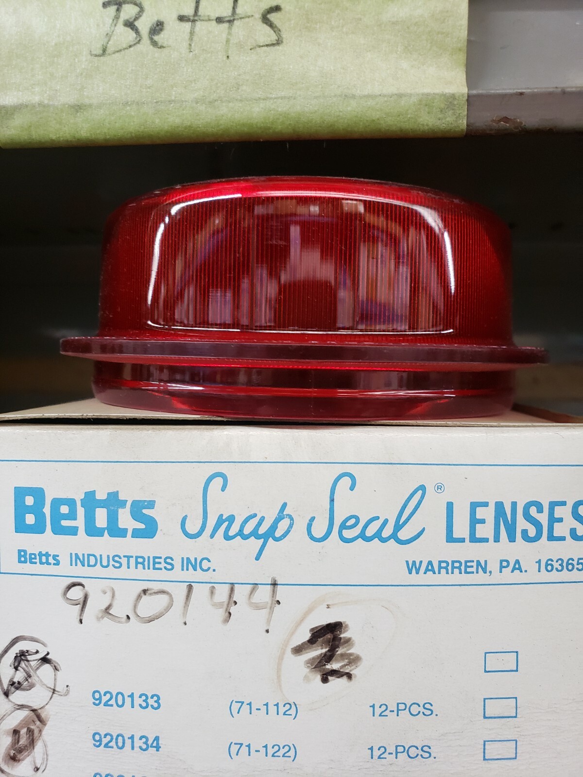 Betts lens PN 920144 | eBay