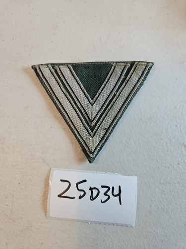 rare Gebirgsjager WW2 German SS HBT Rank Chevron Heer Army Patch ...