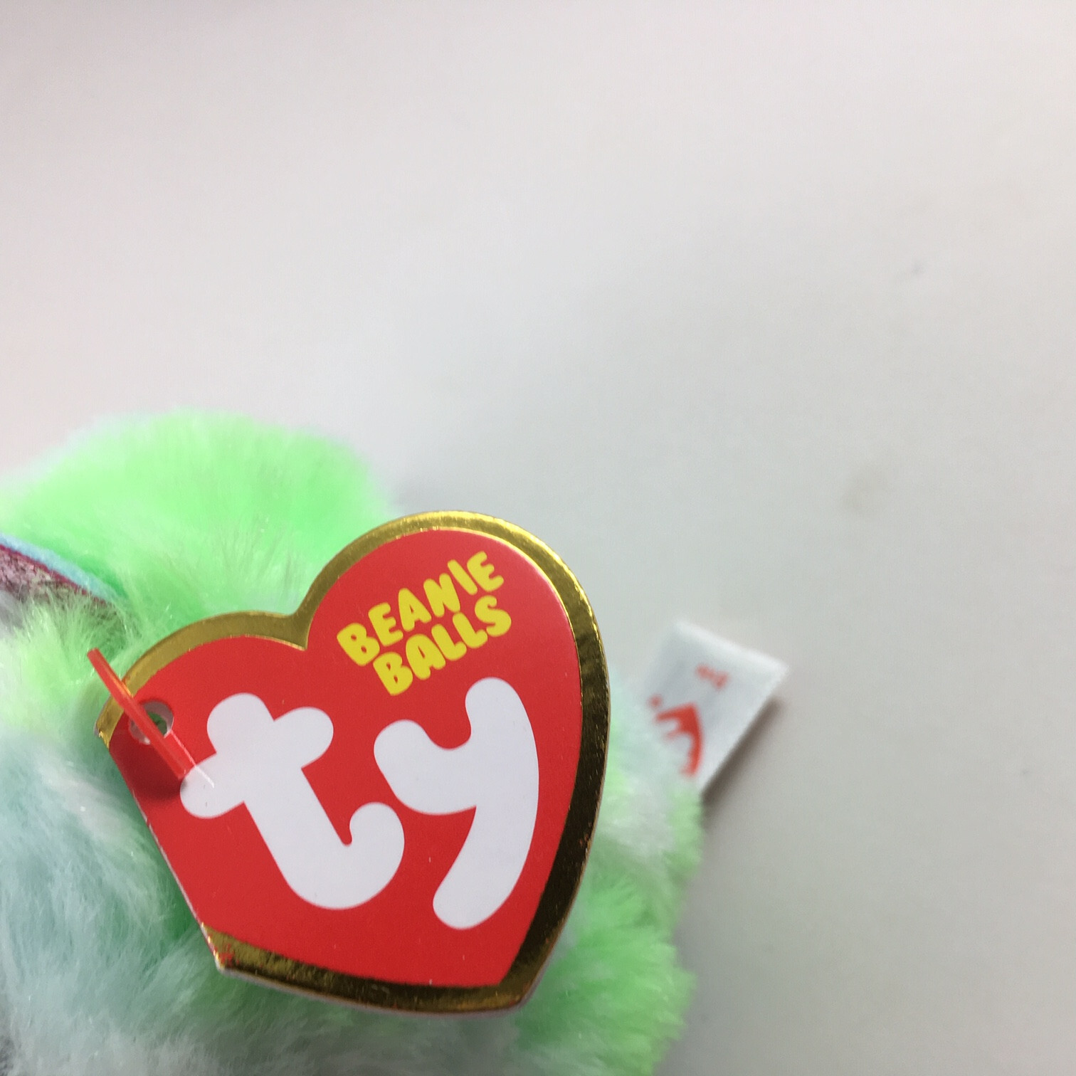 Ty Puffies (Beanie Balls) - EVIE the Green Cat (4 inch) Plush Toy NEW ...