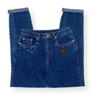 VINTAGE Freego Western High Waist Mom Jeans 31 Waist 80's 90's Womens ...