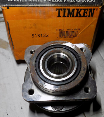 New Timken 513122 FWD Front Wheel Bearing and Hub Assembly, Made in USA ...