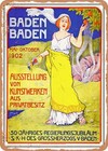 METAL SIGN - 1902 Baden-Baden Exhibition of Artworks from Private ...