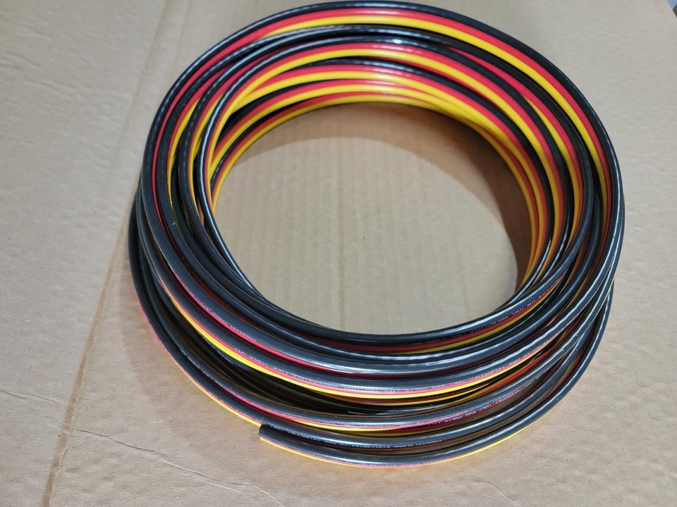 50' Feet 10/2 + ground 10 AWG Gauge Submersible Well Pump Power Cable ...