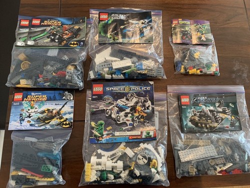 LEGO heroes - 6 sets - DC comics, TMNT, space police, and more! | eBay