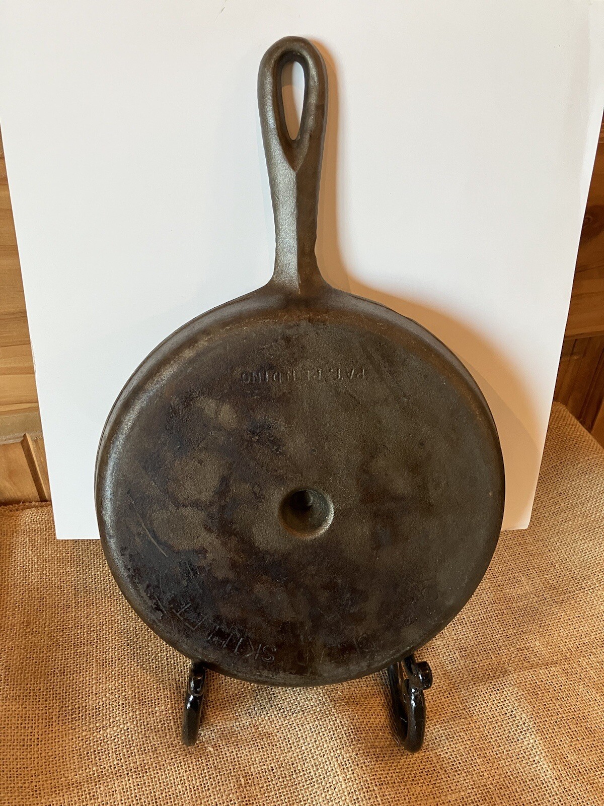 Antique Cast Iron Cornbread Skillet Pan BSR Birmingham Stove & Range ...