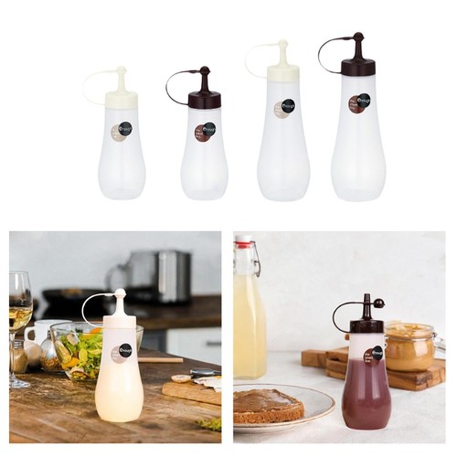 Condiment Squeeze Bottle Sauce Dispenser for Home Kitchen Restaurants ...