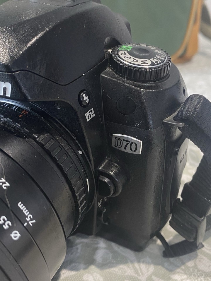 Nikon D70 Camera, Zoom Lens Sigma 75-300, Case And Manual | eBay UK