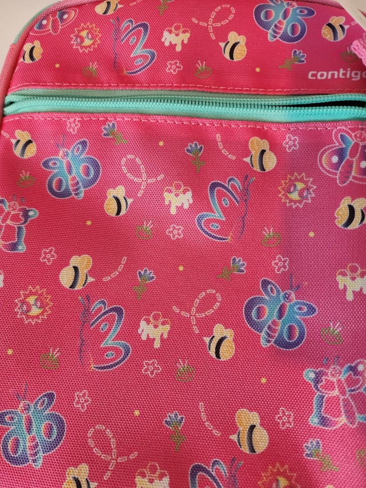 Contigo Kid Pink Insulated Reusable Lunch Bag Antimicrobial Liner ...
