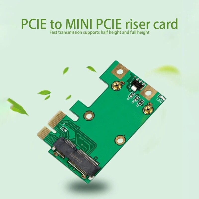PCIE to Mini PCIE Adapter Card Efficient Lightweight Portable Mini PCIE ...