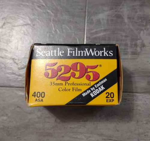 Kodak Seattle Filmworks 5295 35mm ASA 400 Color Film 20 Exposures NIB ...