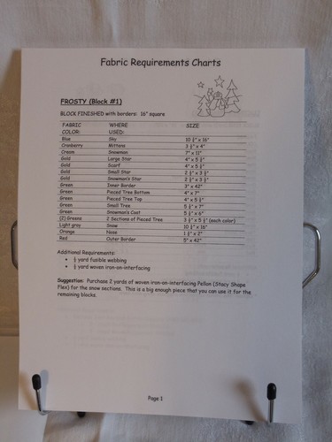 The Stitch Connection Complete BOM Quilt Pattern Set ~ Joys of Winter ...