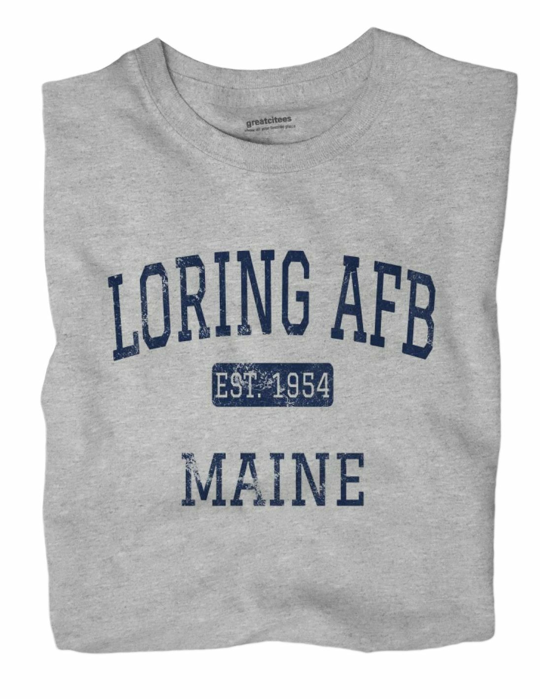 Loring AFB Maine ME T-Shirt EST | eBay