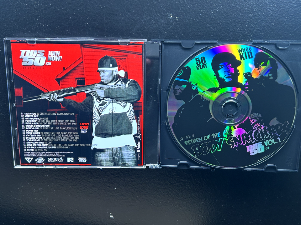 50 CENT DJ WHOO KID G-UNIT RETURN OF THE BODYSNATCHERS NYC PROMO ...