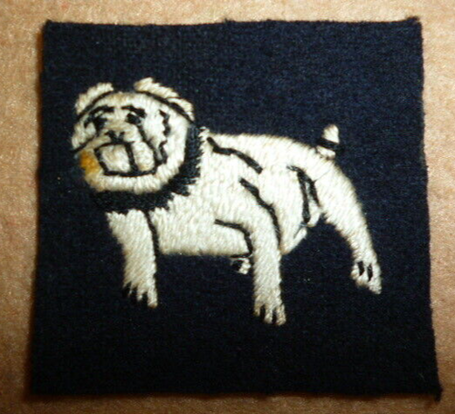 British H.Q. Eastern Command "Bulldog" Formation Sign Patch WW2 Issue ...
