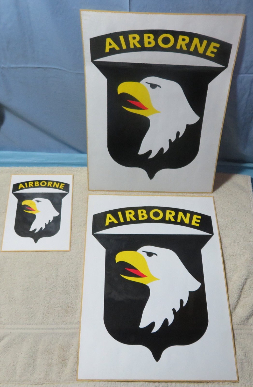 101st Airborne Army (1 small or 2 Large) Vinyl Decals Stickers Military ...