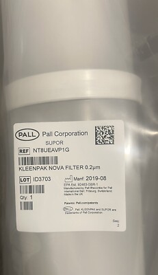 Pall Supor® EX Grade ECV Filter, NT8UECVP1S KLEENPAK NOVA FILTER 0.2 µm ...