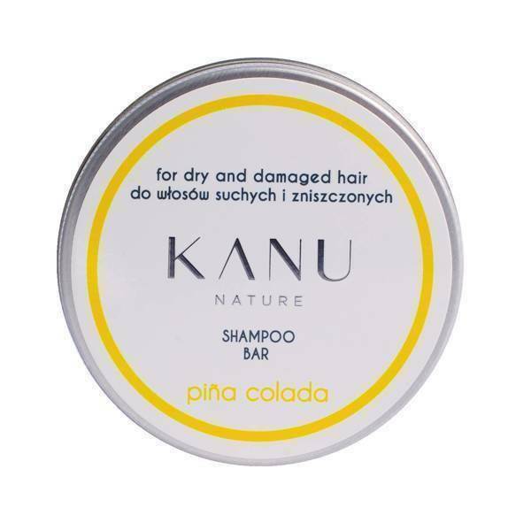 KANU NATURE Shampoo Bar Pina Colada for Dry & Damaged Hair 75G | eBay