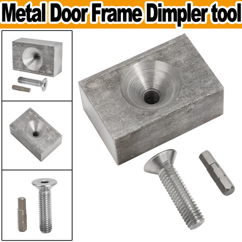 Use For Dimple Hollow Door Frames,Metal Door Frame Dimpler Tool & 7/32 ...