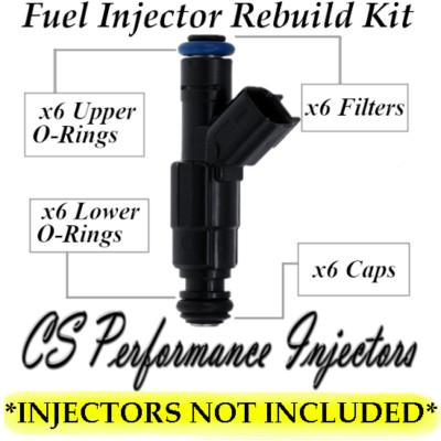 Fuel Injectors Rebuild Repair Kit fits 0280156182 for 05-09 Chevy ...
