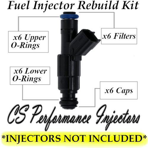 Fuel Injectors Rebuild Repair Kit fits 0280156182 for 05-09 Chevy ...