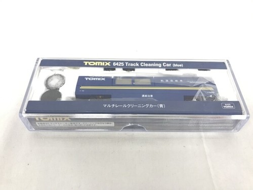 TOMIX 6425 N Scale Multi Rail Track Cleaning Car (Blue) w/tracking | eBay