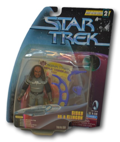Playmates Star Trek Warp Factor Series 2 Sisko as a Klingon Action ...