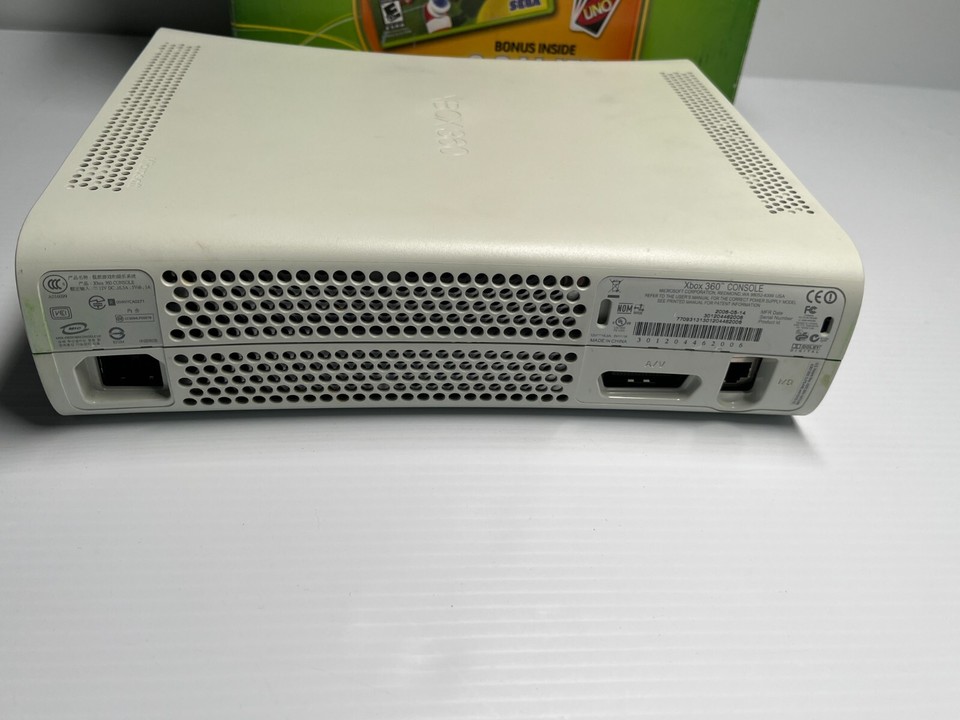 Microsoft Xbox 360 Arcade Console SEGA Superstars Tennis Bundle ...