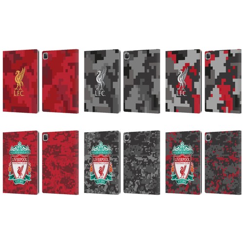 LIVERPOOL FC LFC DIGITAL CAMOUFLAGE PU LEATHER BOOK WALLET CASE FOR ...