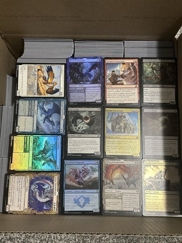Magic The Gathering Commons&Uncommons Bulk Lot - 6000+ Mixed Foils ...