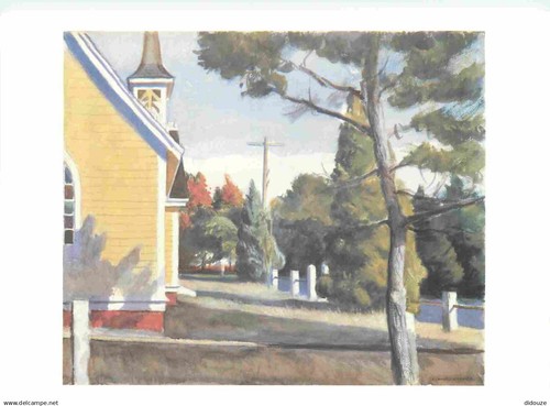 Art - Peinture - Edward Hopper - Church in Eastham - Chiesa a Eastham ...