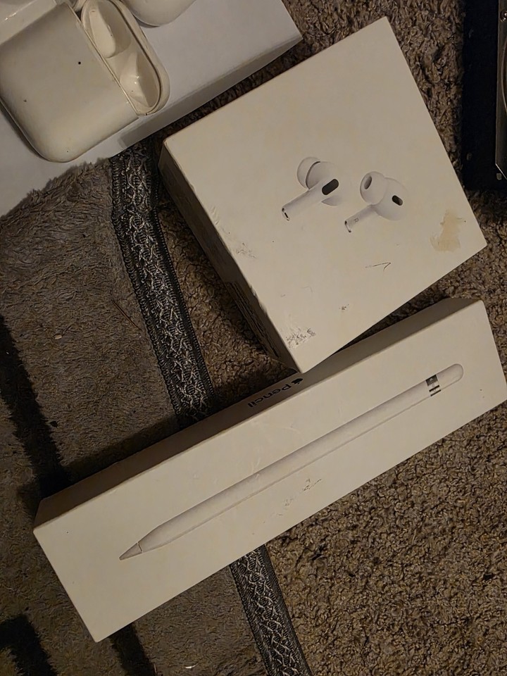 JOB LOT AirPods Apple Pencil pens Samsung Apple watch read description ...