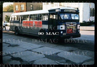 PORT HURON TRANSIT. TWIN COACH BUS #116. Port Huron (MI). Original ...