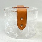 LOUIS VUITTON Scott Box Clear Monogram Print Plexiglass Case GI0203 ...