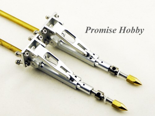 3/16" Left & Right Flex Cable Shaft w/Adjustable Stinger Drive for RC ...