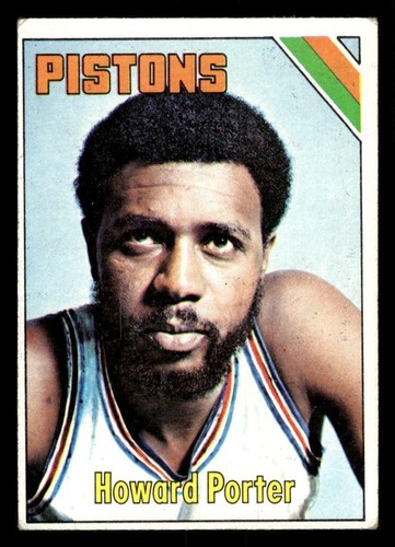 1975 TOPPS HOWARD PORTER 138 VG BASKETBALL DETROIT PISTONS | eBay