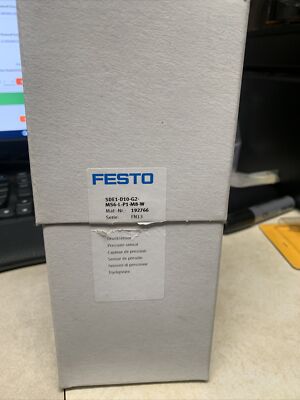 New Festo SDE1-D10-G2-MS6-L-P1-M8-W pressure sensor transducer | eBay