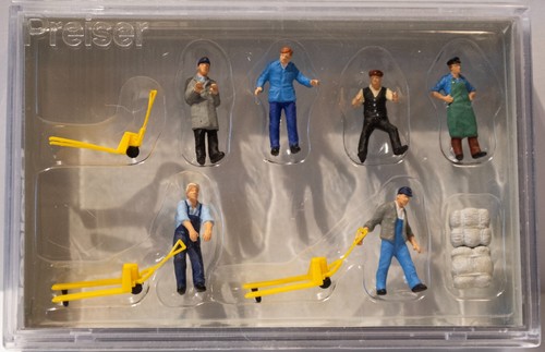 Preiser HO #10255 Delivery Men | eBay